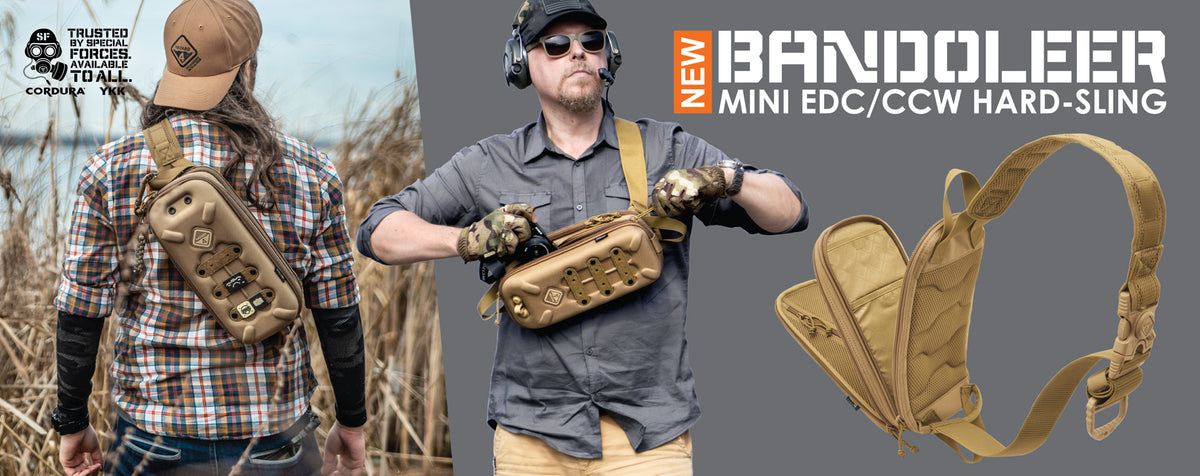 Bandoleer: Mini Optics/EDC Shell-Sling by Hazard 4® - Outdoor, Military ...